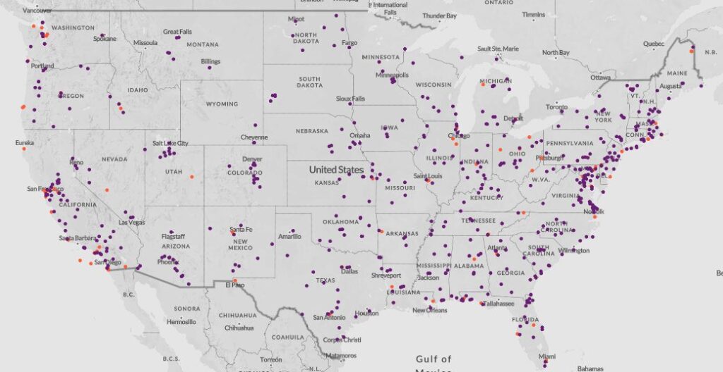 PFAS Water Contamination Map Shows States With Highest ‘Forever ...